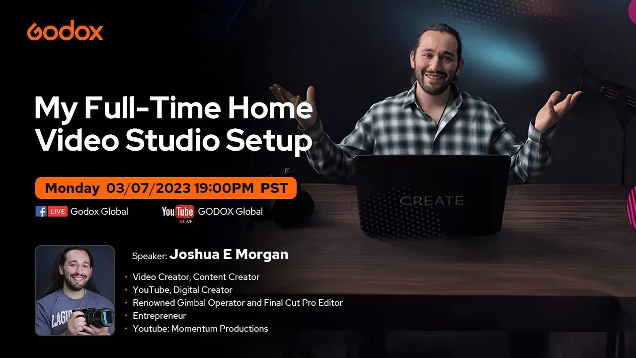 My Full-Time Home Video Studio Setup | Godox Live – CameraStuff