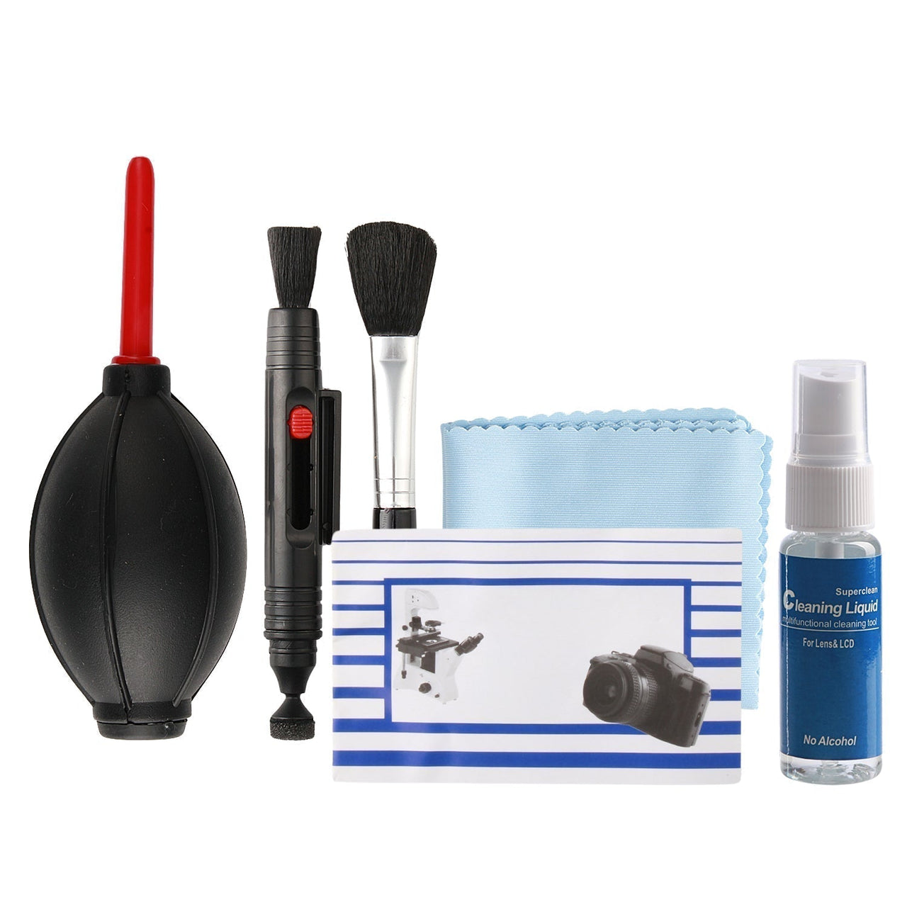 CameraStuff FCL 6-in-1 Camera and Lens Cleaning Kit