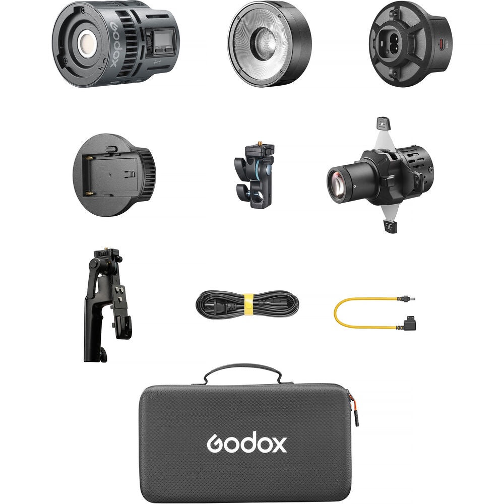 Godox RS60R-1K RGBWW LED Constant Monolight with Projection Attachment ...